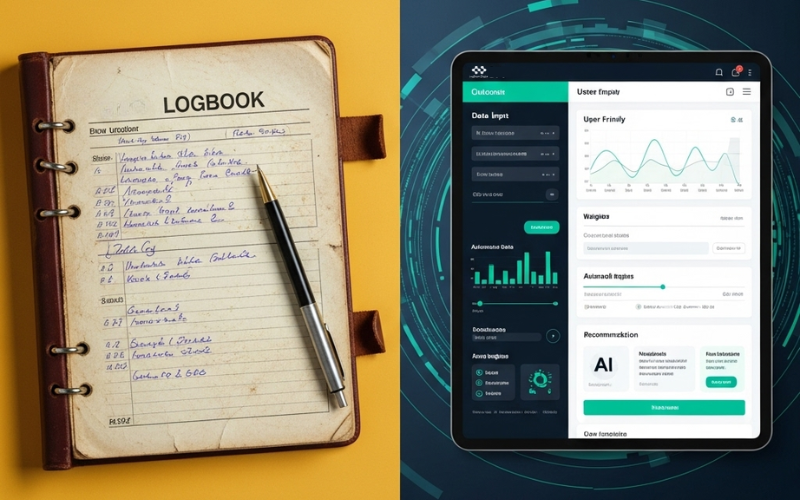 LogBook Digital – Mais do que um registro, um novo passo na sua carreira.